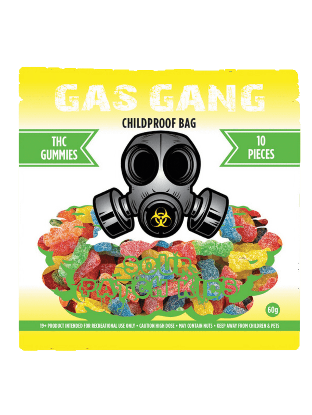 Gas Gang Gummies - Sour Patch Kids (Sativa 500mg) - Canna Express Weed ...